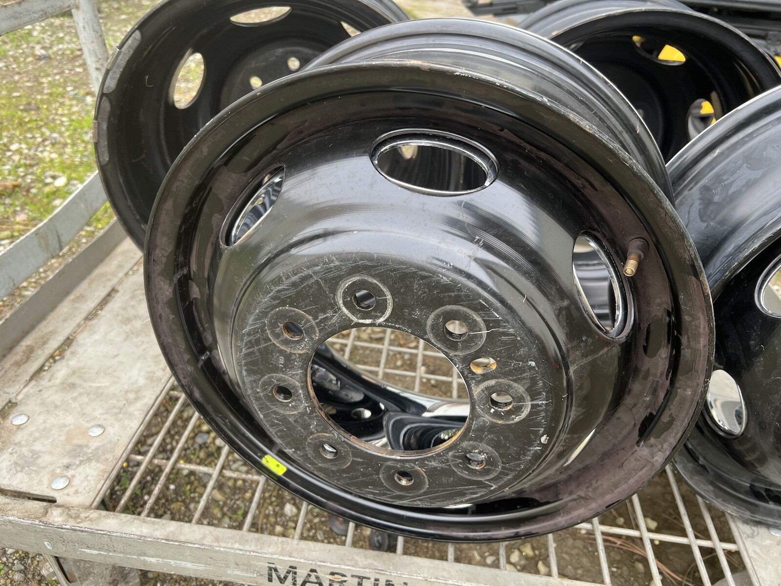 17" Dodge Ram 3500 Dually Wheels Rims OEM OE 2703 2704 8x200 2019 2020 ...