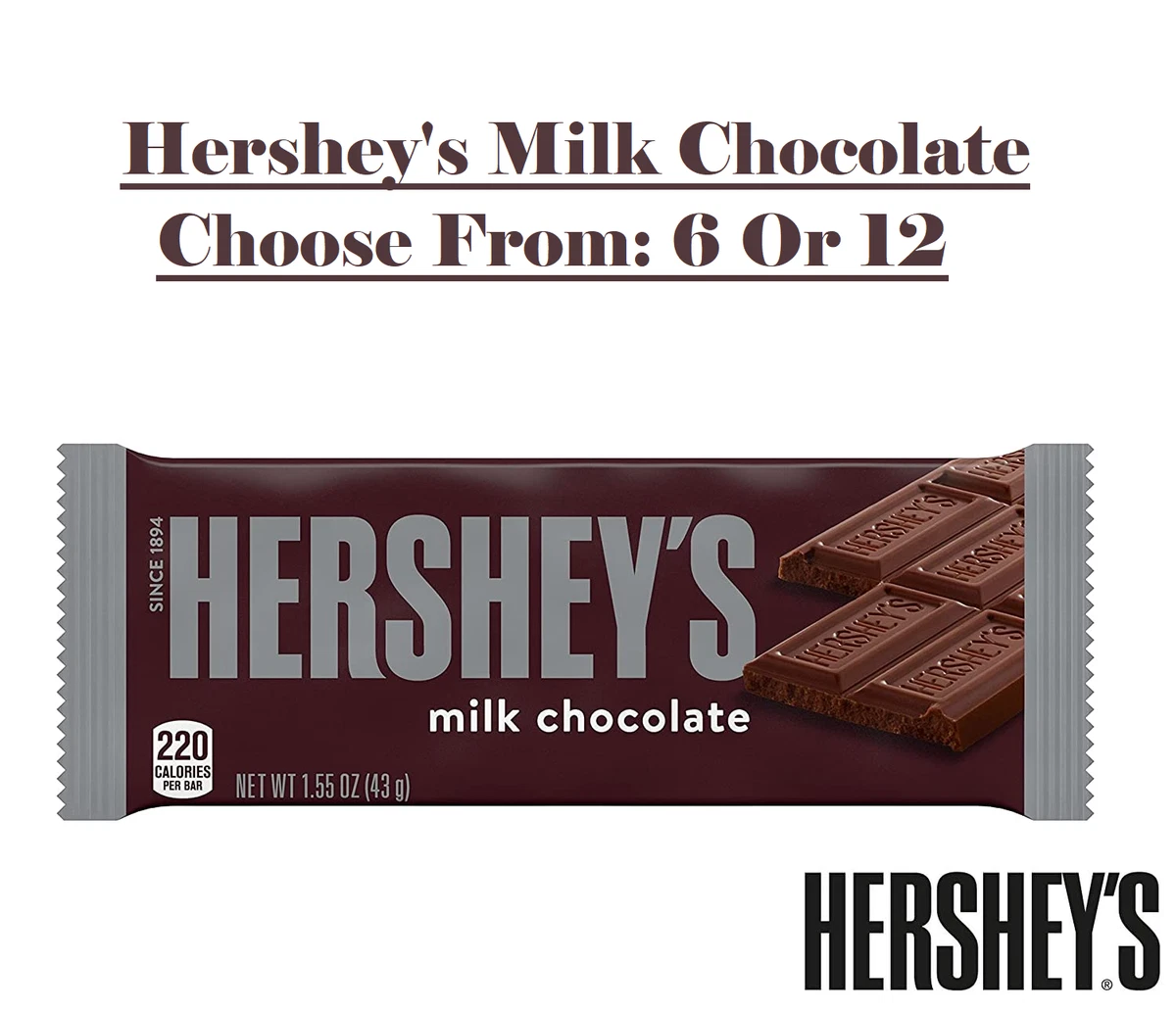 Milk Chocolate Candy Bars