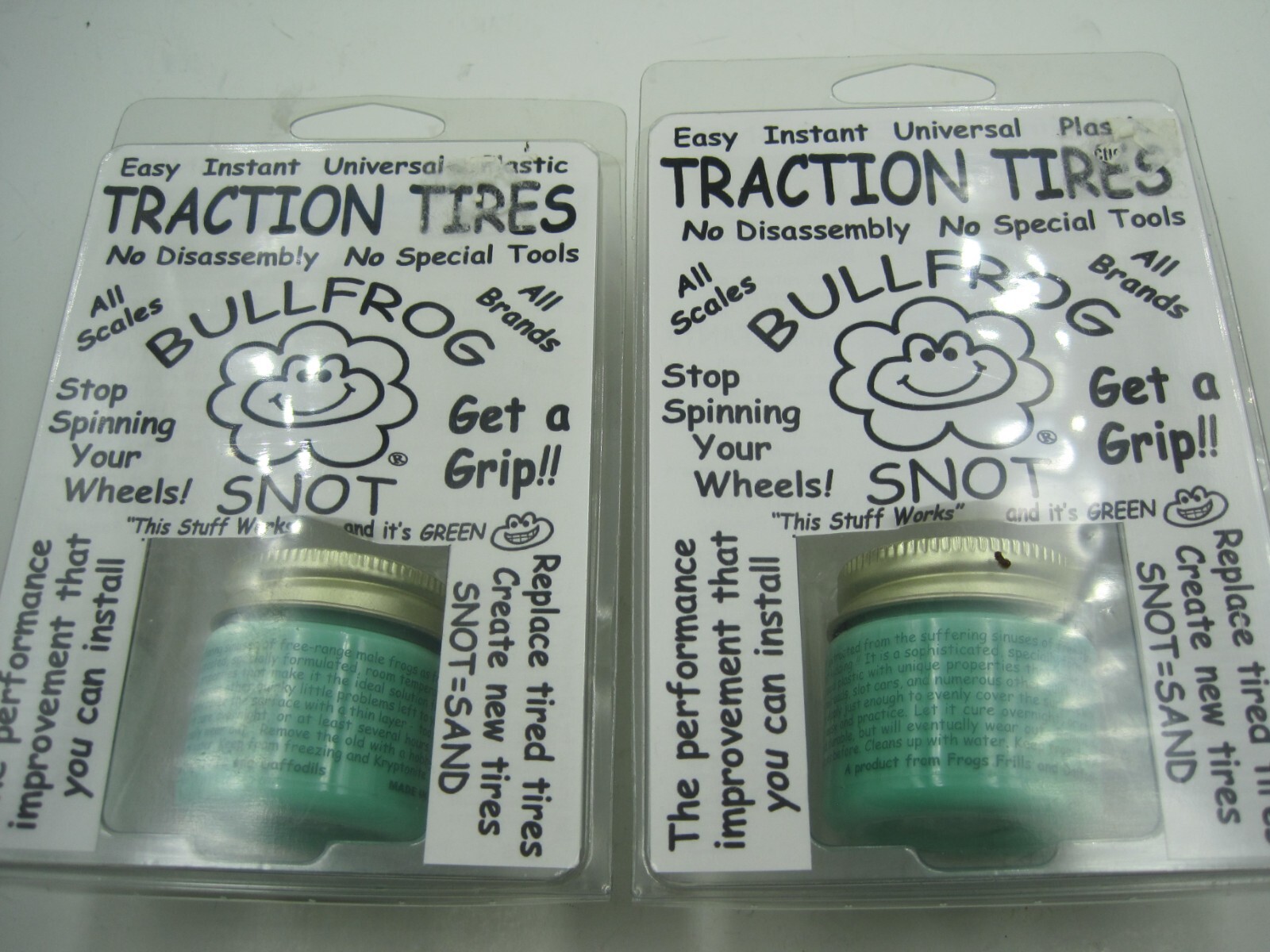 Bullfrog Snot Easy Instant Universal Plastic Traction Tires All Scales ...