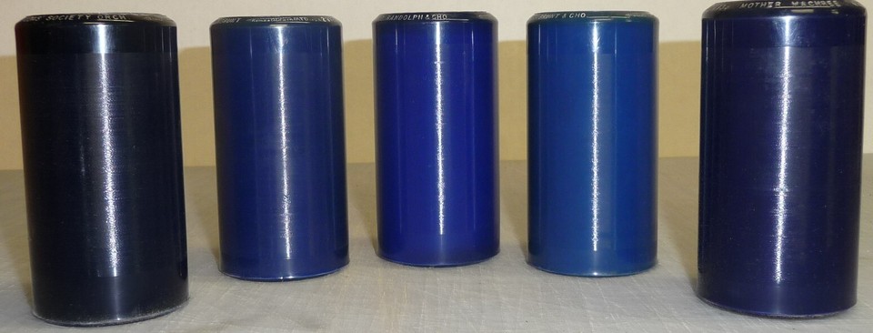 Lot 10: 5 Different Edison Blue Amberol Cylinder Record 2738,2852,2916 ...