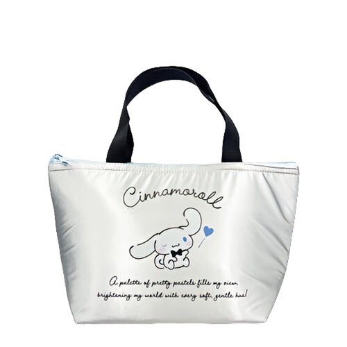 sanrio cold lunch tote bag silver cinnamon roll | eBay
