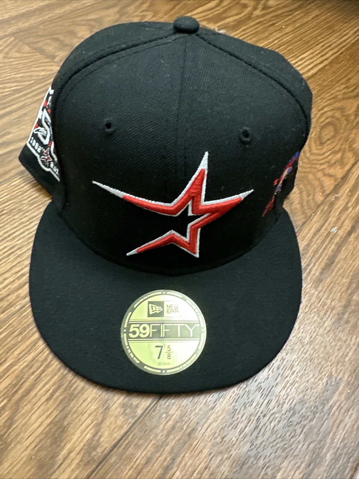 LORD FUBU 7 5/8 HOUSTON ASTROS Fitted Hat EWDIL New E… - Gem