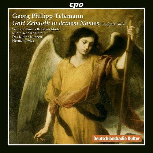 Telemann Three Cantatas Gott Zebaoth Weine nicht! HERMANN MAX CPO CD ...