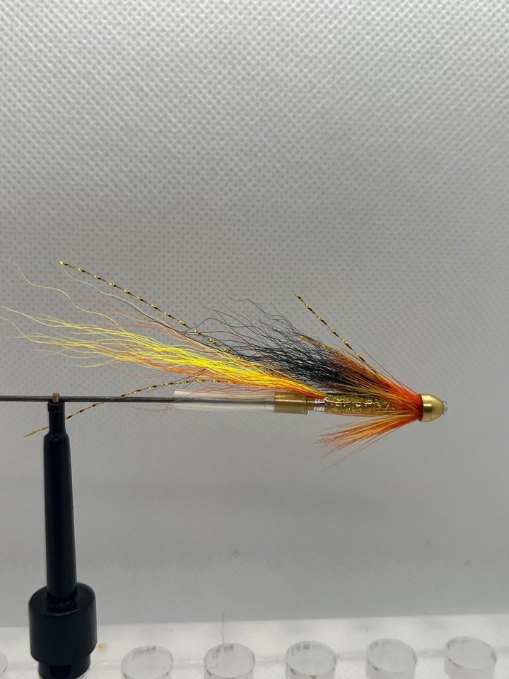 3x cascade brass tube salmon flies | eBay UK