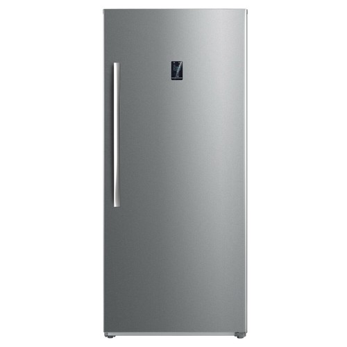 21 Cu Ft Single Door Upright Refrigerator Freezer LED Display Frost ...