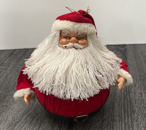 Silvestri Vintage Santa Table Top 18.5” Round At The Belly Sitting 8 ...