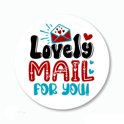 Lovely Mail for You Labels Scrapbook Stickers Happy Mail Envelope Seals ...