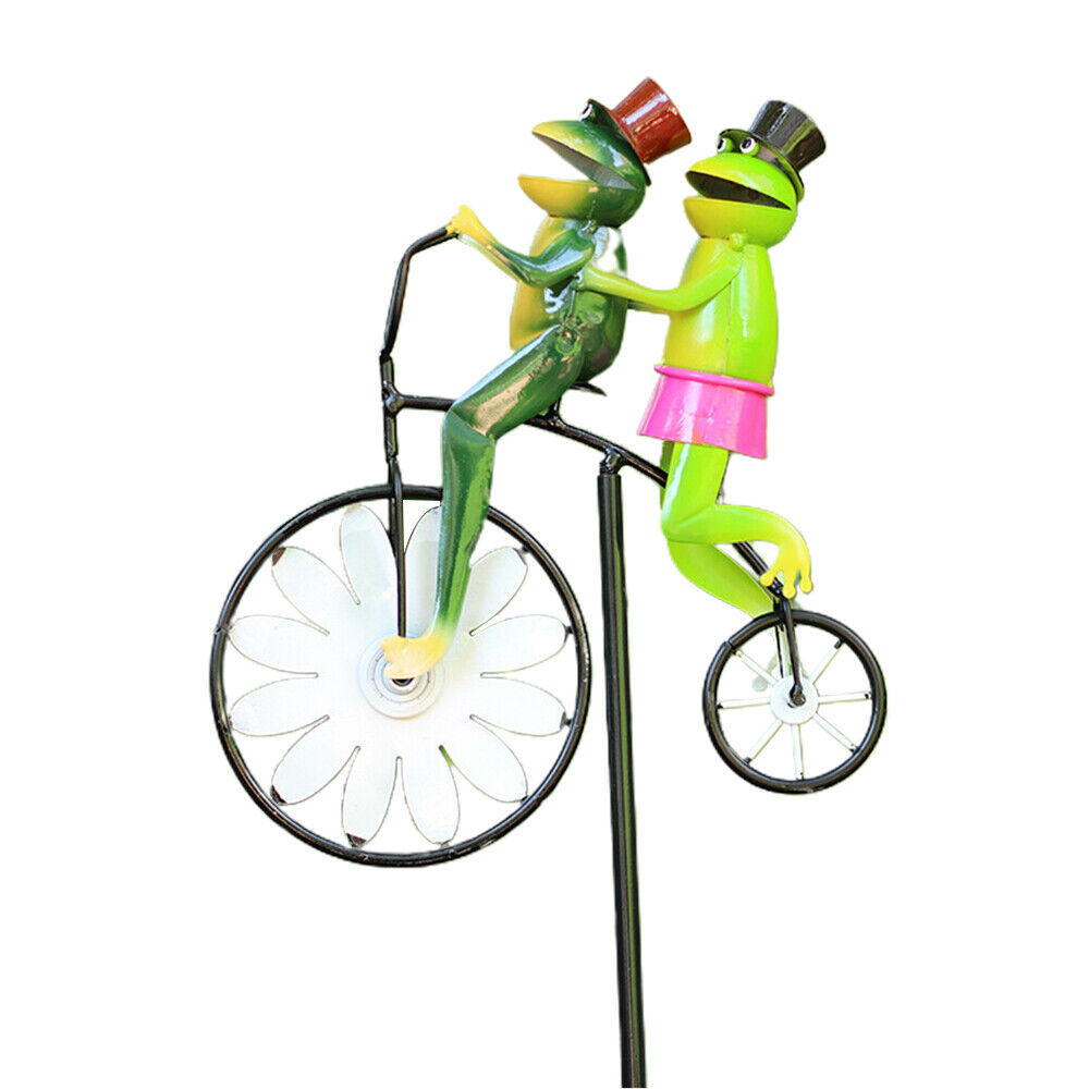 Bicycle Metal Wind Spinner, Metal Windmills Garden Spinner Ornament ...