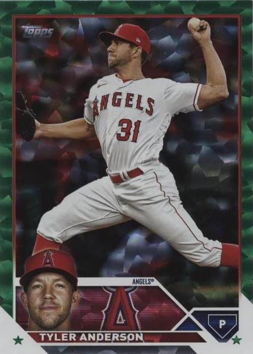 2023 Topps Update Series - Tyler Anderson #US88 Green Foil /499 for ...