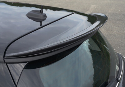 For Mini Cooper S F56 Mo-Style Carbon Fiber Rear Roof Spoiler Wing Lip ...
