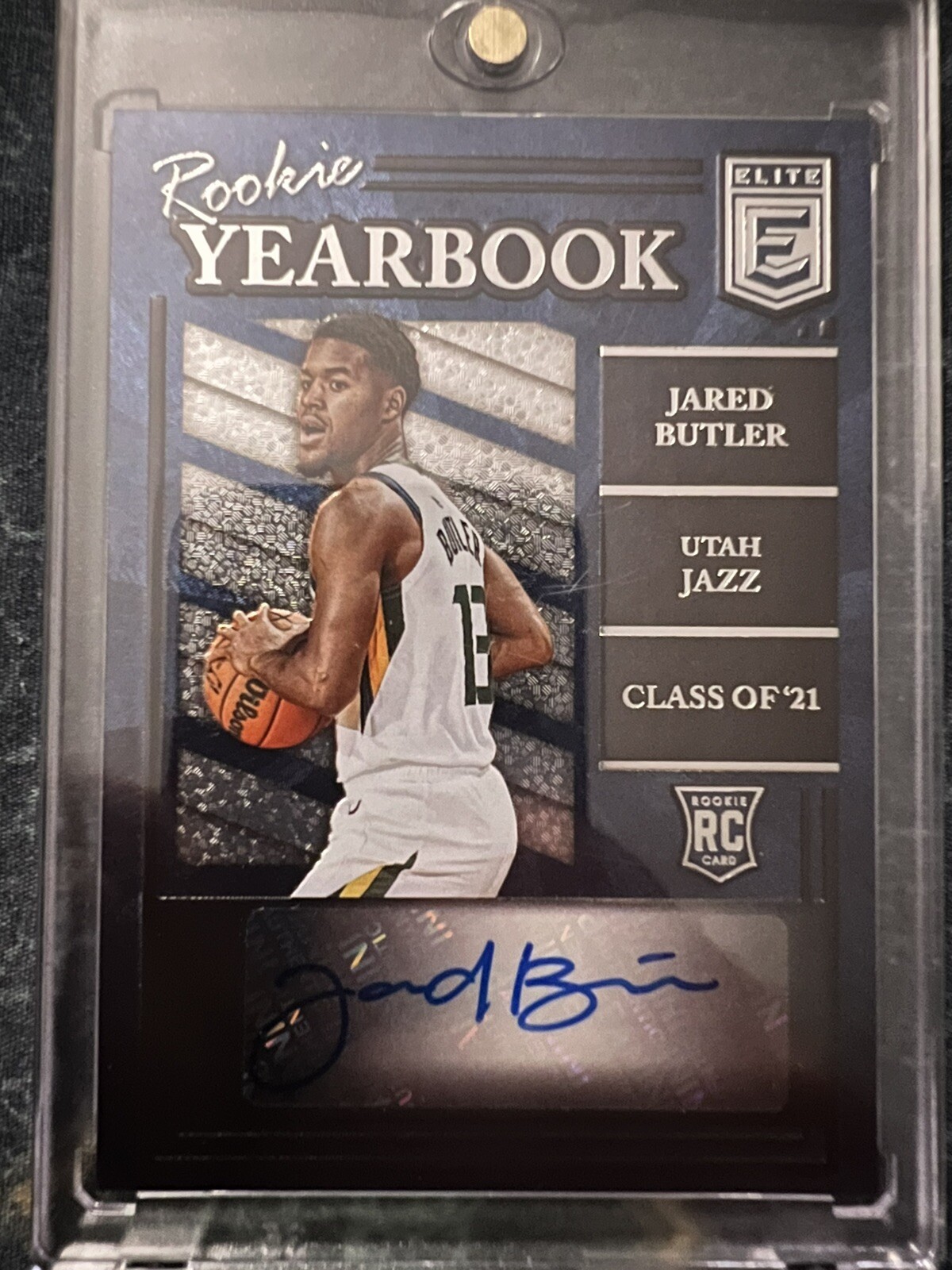 2021-2022 Donruss Elite Basketball Rookie Yearbook Jared Butler Utah ...