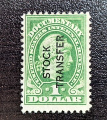 US Revenue Stamp- Stock Transfer. Scott's # RD30 . MH. sal's stamp ...