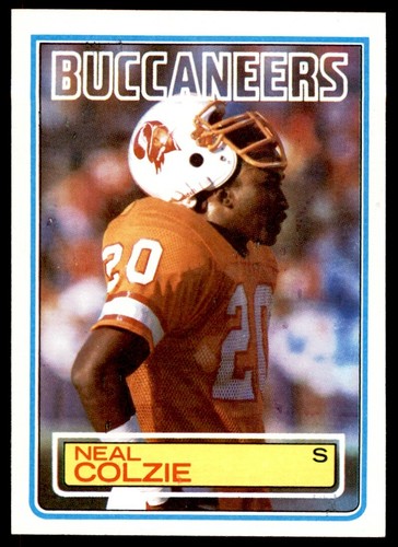 1983 Topps Neal Colzie Tampa Bay Buccaneers #177 | eBay