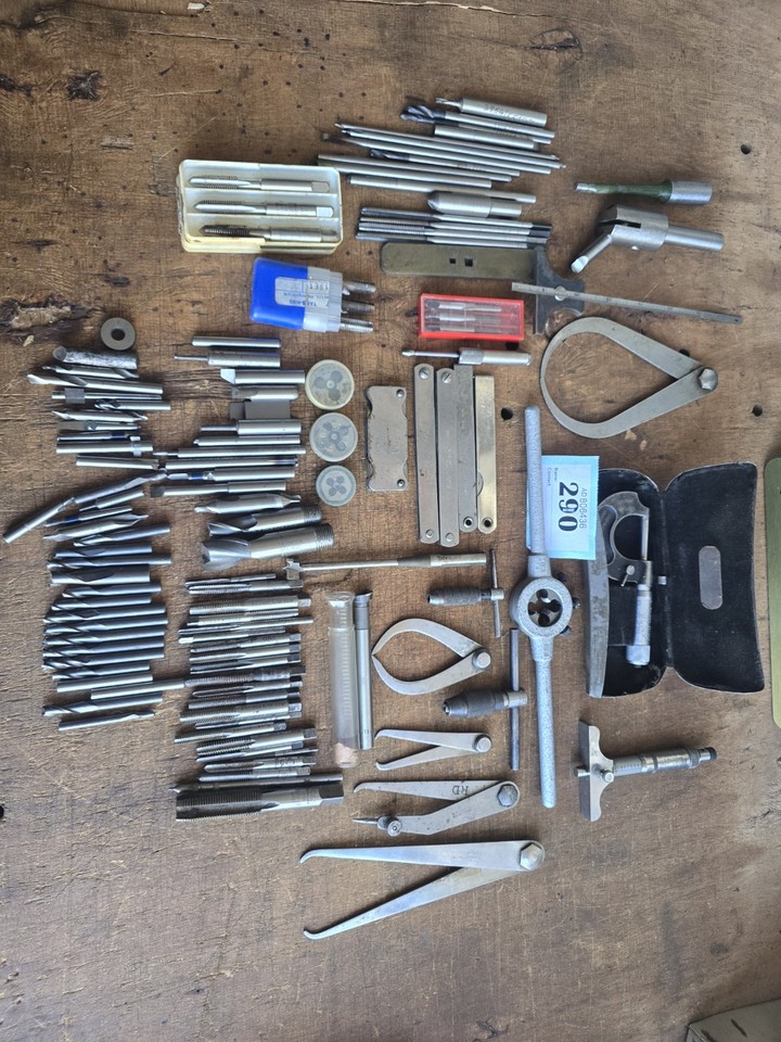 Engineering Tools Job Lot No 290 Engineering Milling Tooling Lathe ...