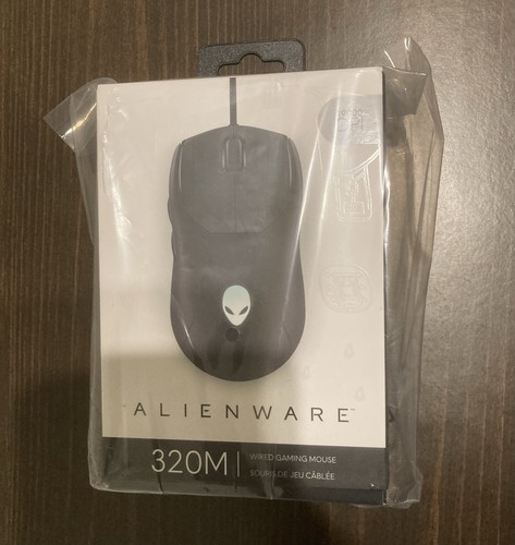 New Dell Alienware AW320M Wired Gaming Mouse 19000 DPI Optical Black ...