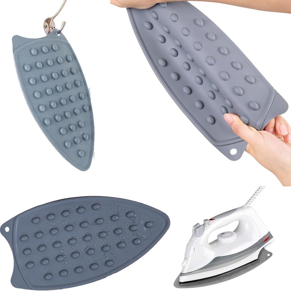 Iron Rest Ironing Mat Pad, Iron Stand for Ironing Board, Silicon Mat ...