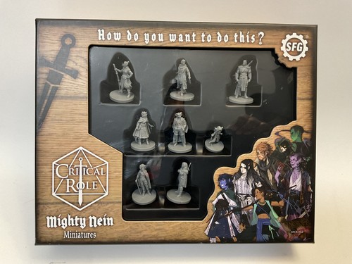 Critical Role Mighty Nein Miniatures Set Dungeons & Dragons SFG Figures ...
