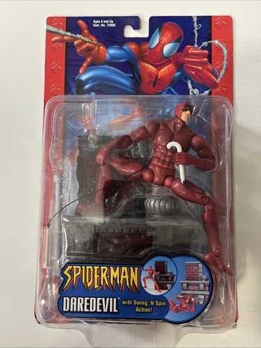 Spider Man Classics DAREDEVIL with Swing 'N Spin Action ToyBiz 2003 | eBay