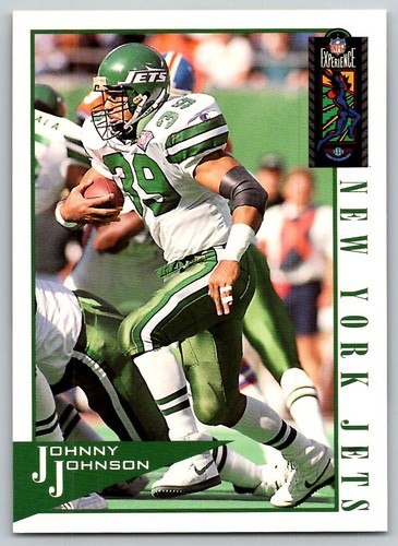 1995 CLASSIC NFL EXPERIENCE JOHNNY JOHNSON NEW YORK JETS #72 | eBay