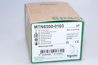 Schneider Electric MTN6500-0103 SpaceLogic KNX IP-Router DIN-Schiene ...