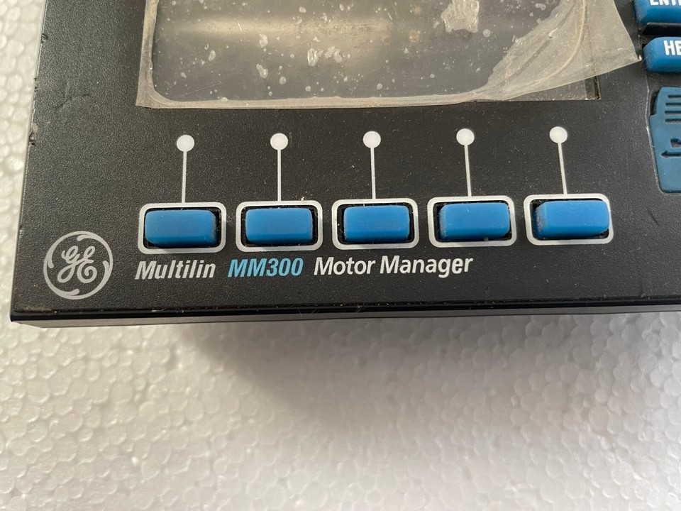 GE MULTILIN MM300 MOTOR MANAGER CONTROL PANEL | eBay