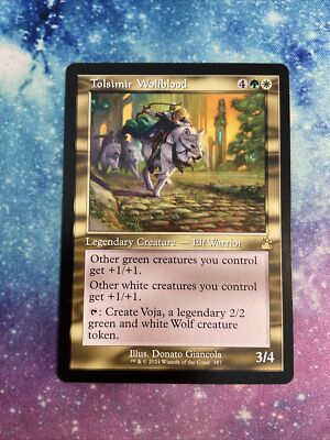 x1 Tolsimir Wolfblood - Retro Frame R MTG Ravnica Remastered M/NM ...