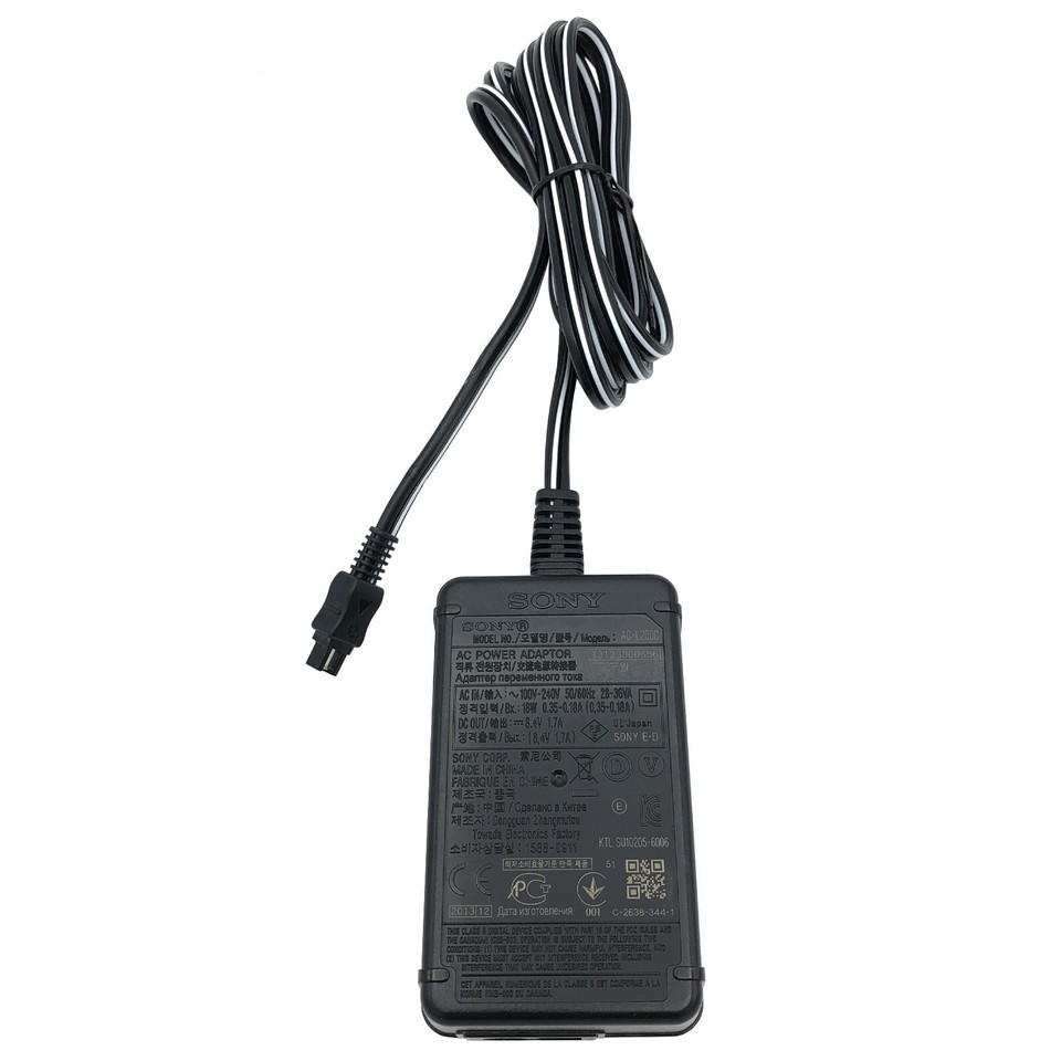 Genuine Sony Camera AC Adapter for Sony Handycam DCR-DVD105 DVD106 ...
