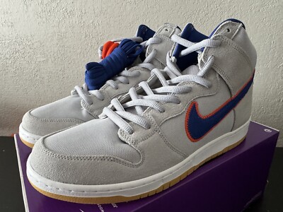 Nike Dunk High SB ‘New York Mets’ DH7155-001 Men’s 14 No-Lid ...