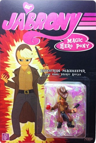DKE SDCC 2014 Magic Hero Pony Series lil Jabrony “Sheriff Apples” LE x ...