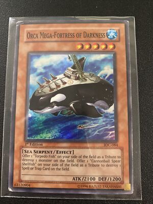 | Yugioh Orca Mega-Fortress of Darkness IOC-084 1st Edition Super Rare ...