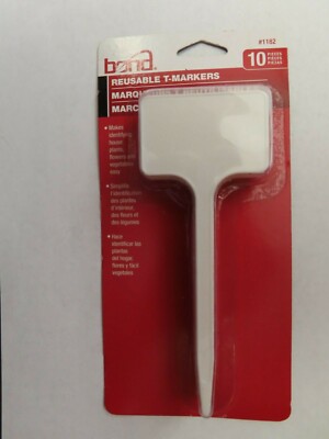 Bond Reusable T-Markers 10 per package #1182 Large writing surface NEW ...