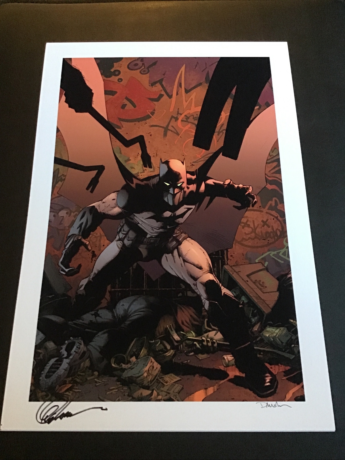 DC I AM BATMAN #1 Giclee Art Print SIGNED BY GREG CAPULLO Art Print ...