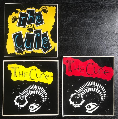 The Cure Band Vintage Decal vinyl Stickers Bananafishbones Fish ...