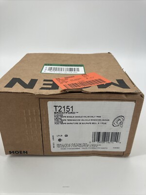 MOEN T2151 Brantford Single-Handle Posi-Temp Valve Trim Kit in Chrome ...