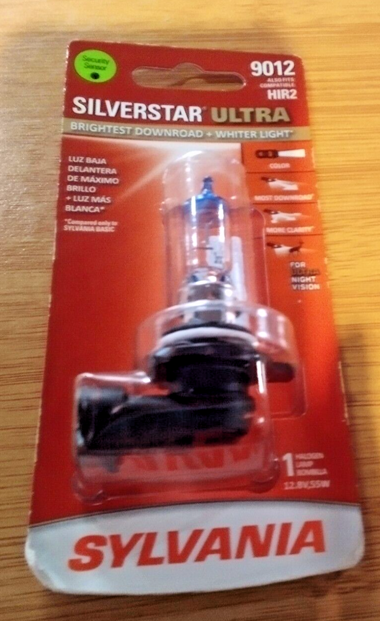 Sylvania Silverstar Ultra 9012 1 Halogen Lamp 12.8V 55W NEW | eBay