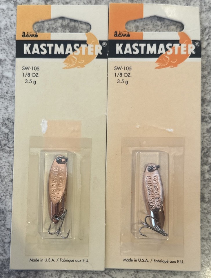2 Packs Kastmaster 1/8 OZ Copper | eBay