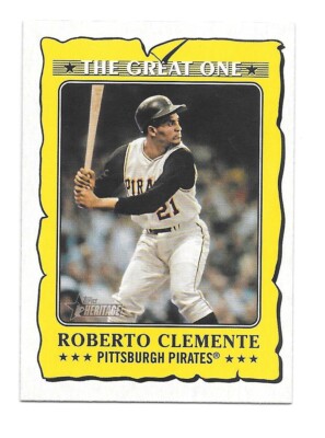 ROBERTO CLEMENTE 2021 Heritage THE GREAT ONE - PITTSBURGH PIRATES - #GO ...