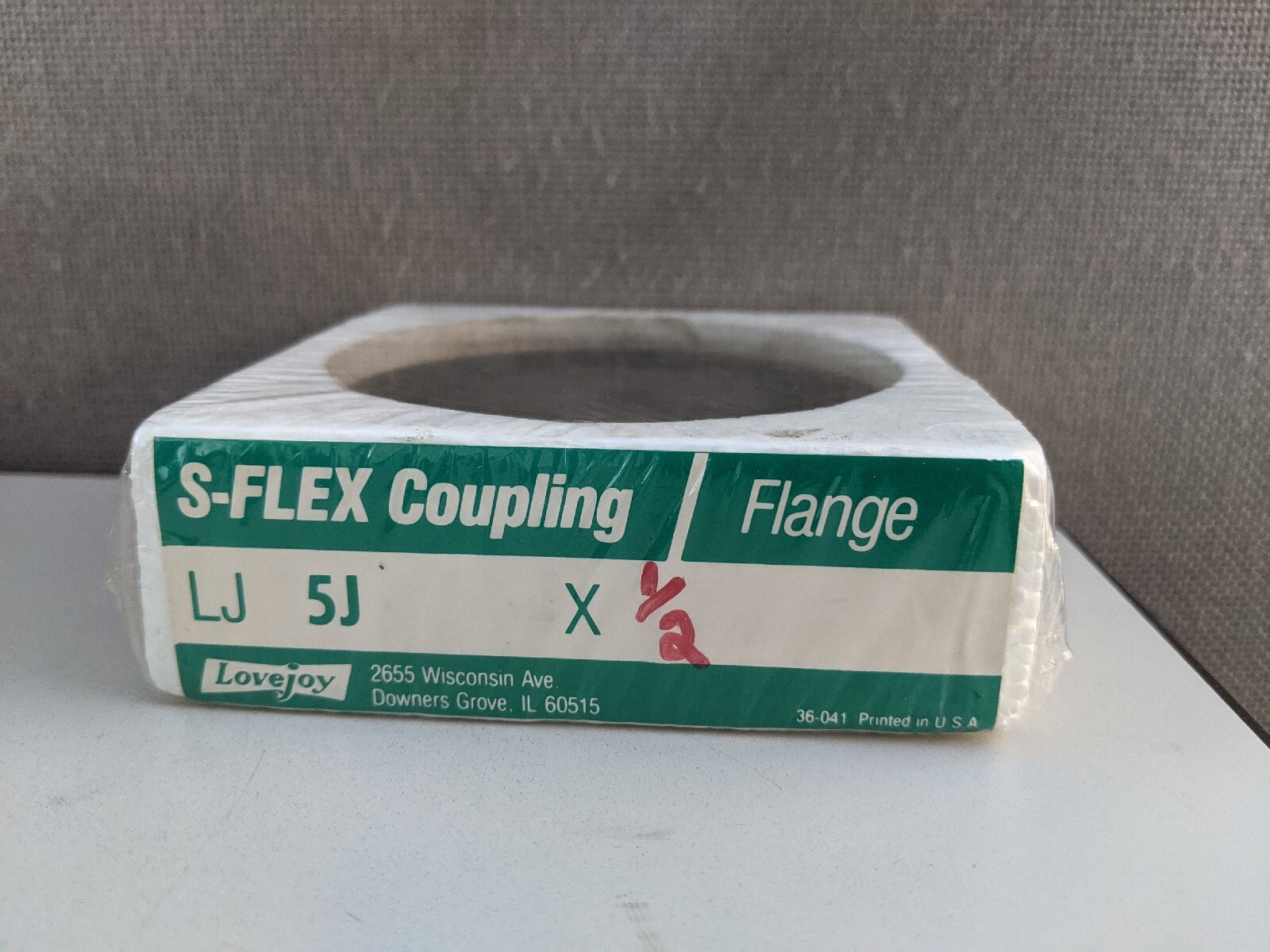 5J X 1/2" LOVEJOY S- FLEX FLANGE COUPLING HALF | eBay