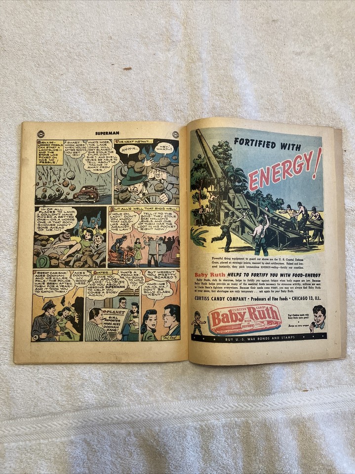 SUPERMAN #31 Wayne Boring circus cvr; Luthor app.! | eBay