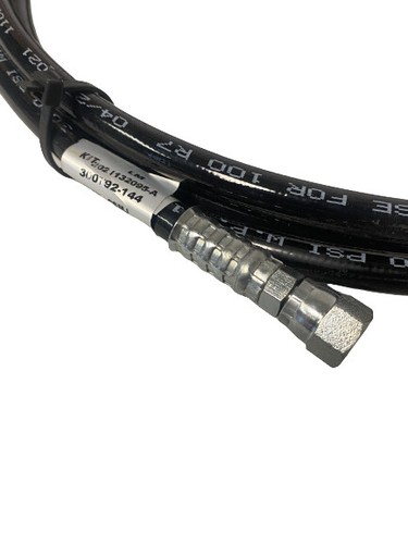 Lippert 248653 Hydraulic Hose 3000 PSI- 1/4" #4 JIC Female Fitting ...
