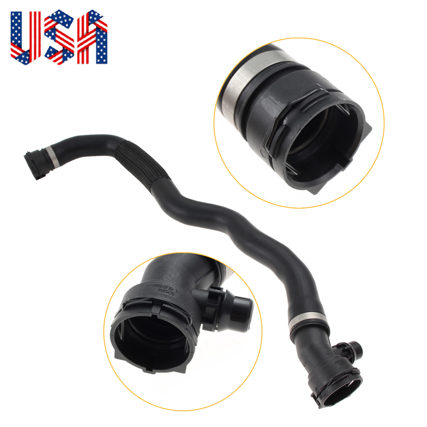 Radiator Coolant Hose Tube Fit for 2019-2020 BMW X4 2018-2019 X3 ...