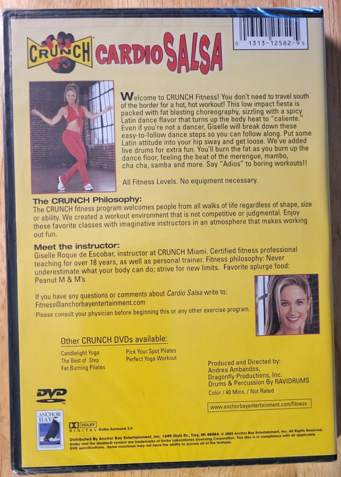 Crunch: Cardio Salsa Workout, Giselle Roque de Escobar, Brand New ...