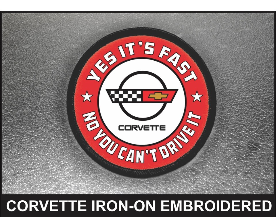 Corvette Emblem Iron-On Patches - All Model Collection | eBay