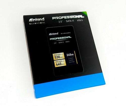 Inland Professional 240 GB SSD Internal Hard Drive 2.5" SATA III 6Gb/s ...