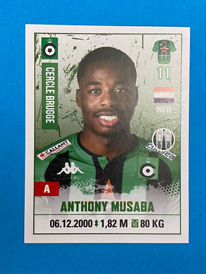 Panini Pro League 2020-21 2021 n. 82 Anthony Musaba CERCLE BRUGGE | eBay