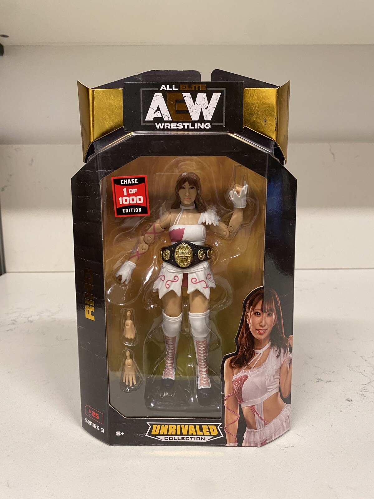AEW Unrivaled Series 3 RIHO CHASE Edition 1 of 1000 Jazwares Action ...