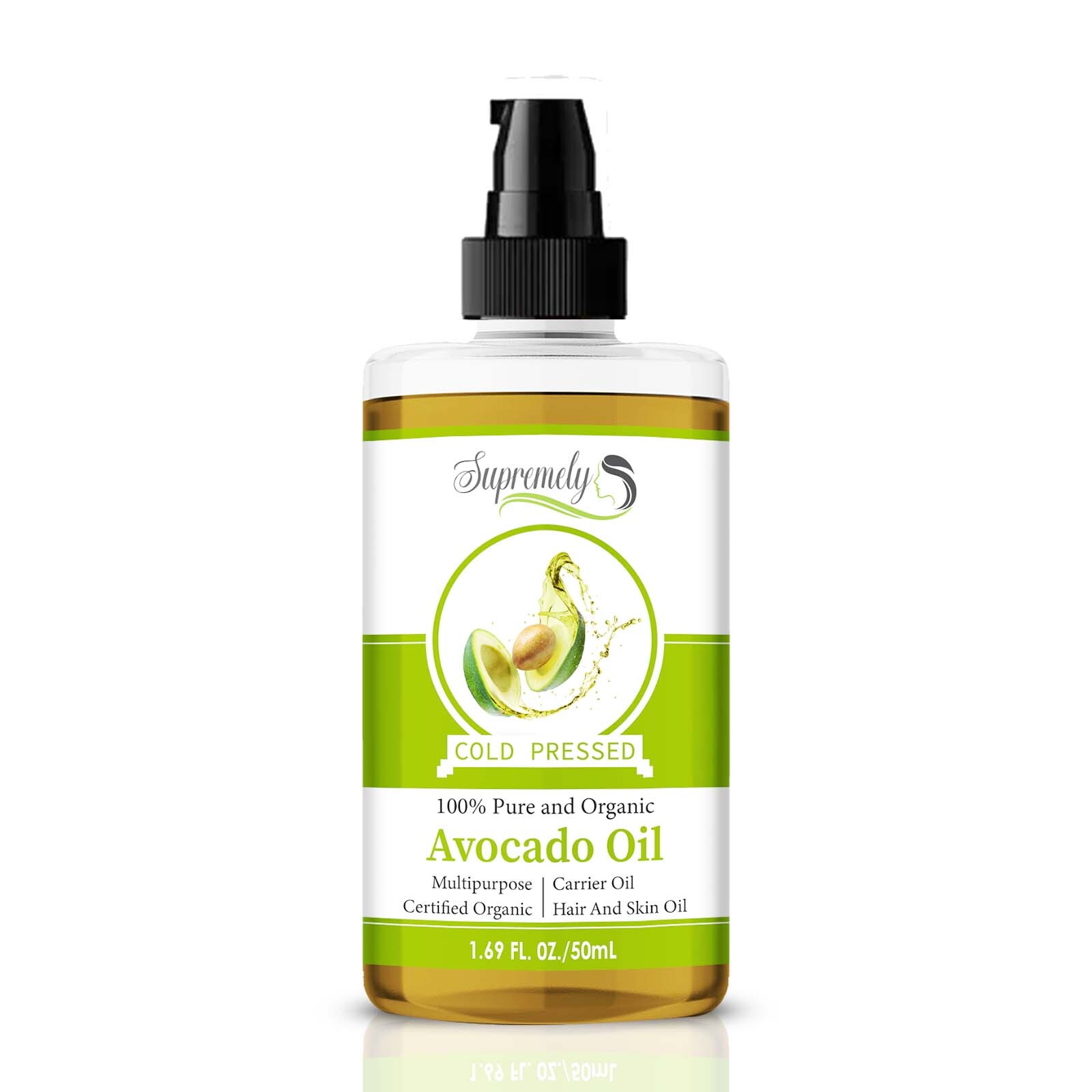 Avocado Oil Organic Cold Pressed | Face Hair Body Skin Care 100% Pure ...
