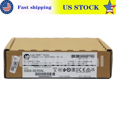 NEW Allen-Bradley AB 5069-SERIAL Compact Logix 5000 Interface Module ...
