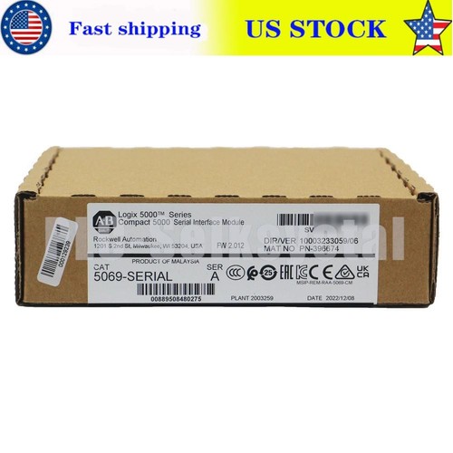 NEW Allen-Bradley AB 5069-SERIAL Compact Logix 5000 Interface Module ...