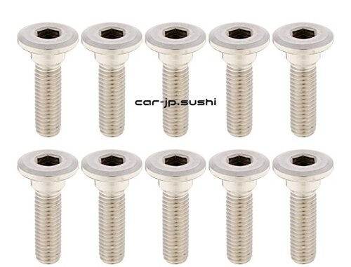 KITACO Rotor Bolt Type/M8 x P1.25/10pcs Universal Stainless Steel K-CON ...